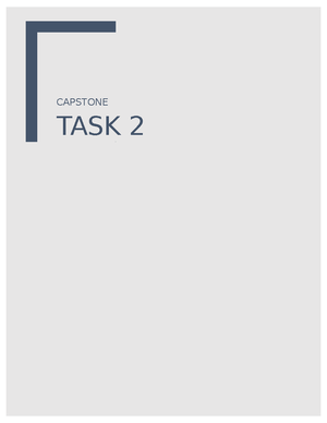 Capstone Task 1 - Task 1 - MSML Annotated Bibliography C 210 Task 1 WGU ...