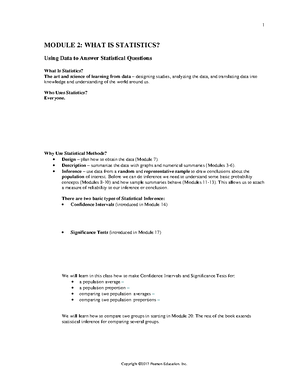 Module 2 Exploring Data with Graphs - MODULE 3: EXPLORING DATA WITH GRAPHS 1. Different Types of ...