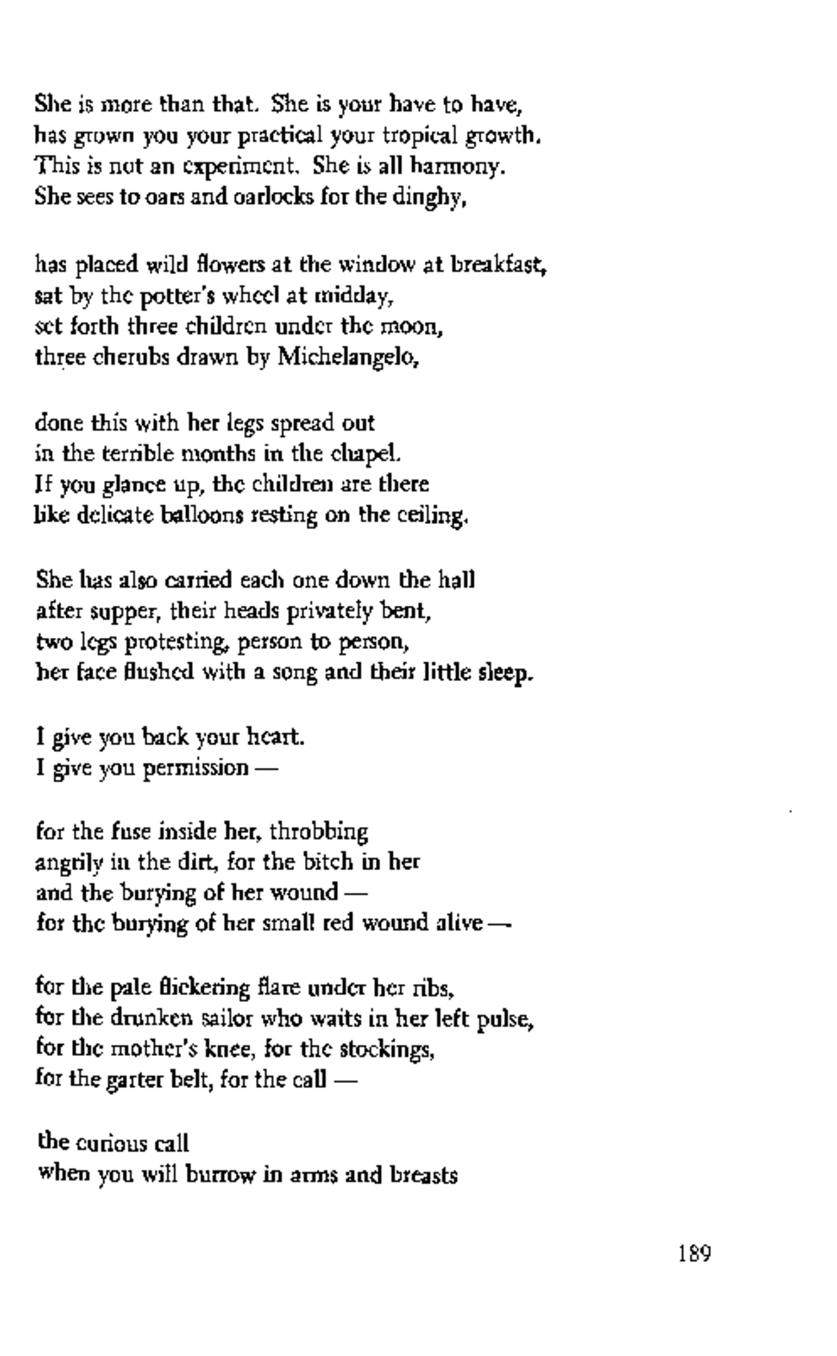 Anne Sexton - The Complete Poems 217 - She is more than that. She is ...