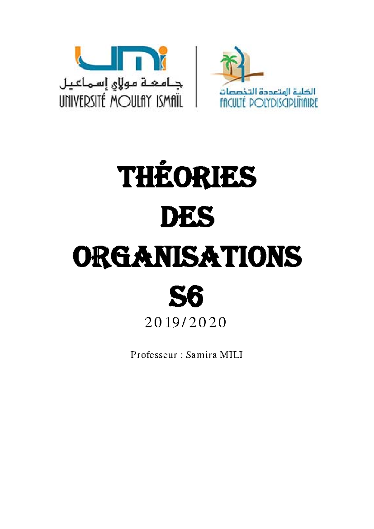 Theorie-organisations-part-iquestions-de-reflexionqcm-corrige compress ...