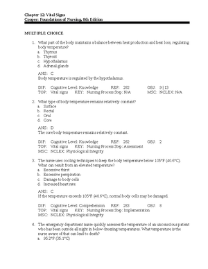 CH 7 TEST - ch 7 - NURSINGTB Chapter 07: Asepsis and Infection Control ...