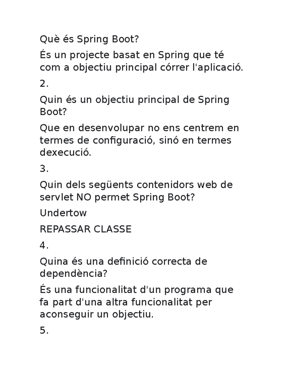Sprinc - ,,, - Què és Spring Boot? És un projecte basat en Spring que ...