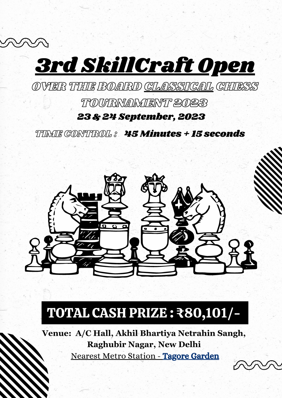 3rd Skill Craft Classical Open - 3rd SkillCraft Open OVER THE BOARD ...