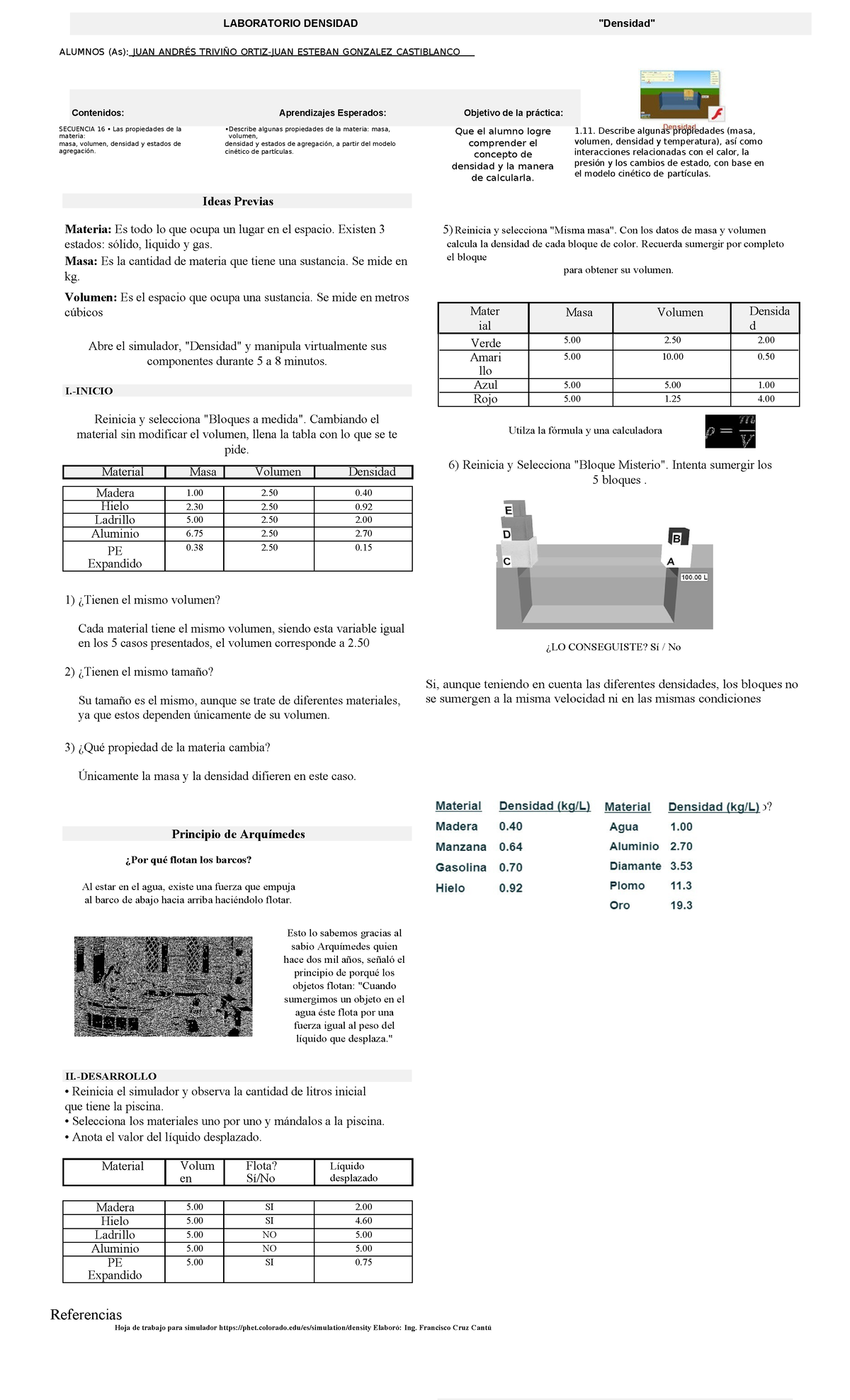 458875123 Laboratorio Densidad 1 docx - Referencias Hoja de trabajo ...