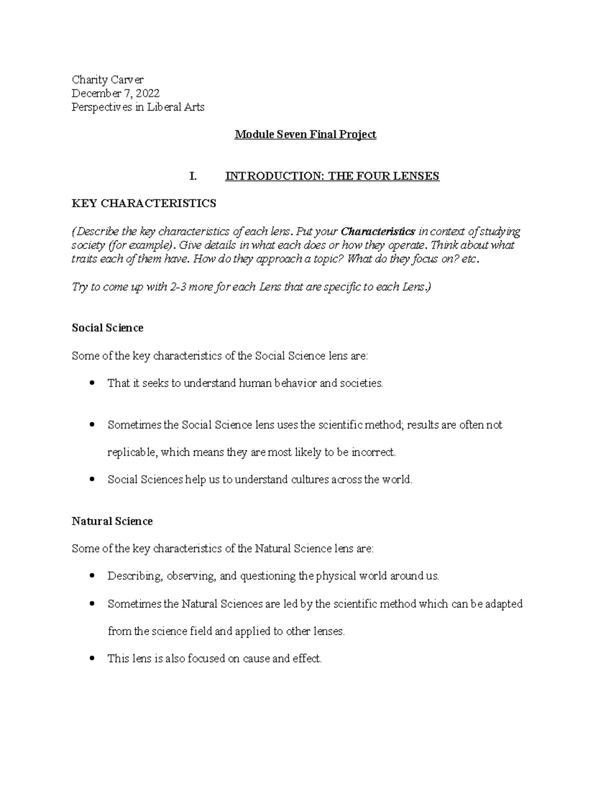 Final Project Template - Charity Carver December 7, 2022 Perspectives ...