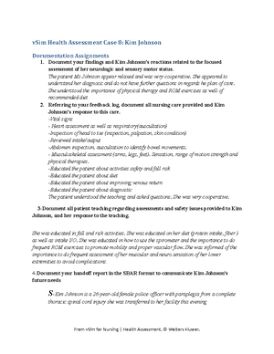 V Sim M Hernandez NUR3846 - vSim Health Assessment Case 6: Mona ...