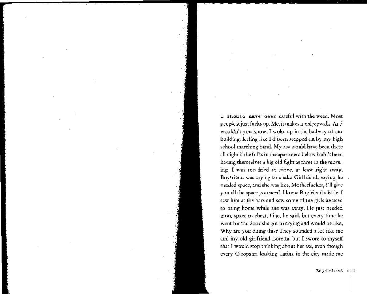 Boyfriend - english comp course work - ENG 1100 - Studocu