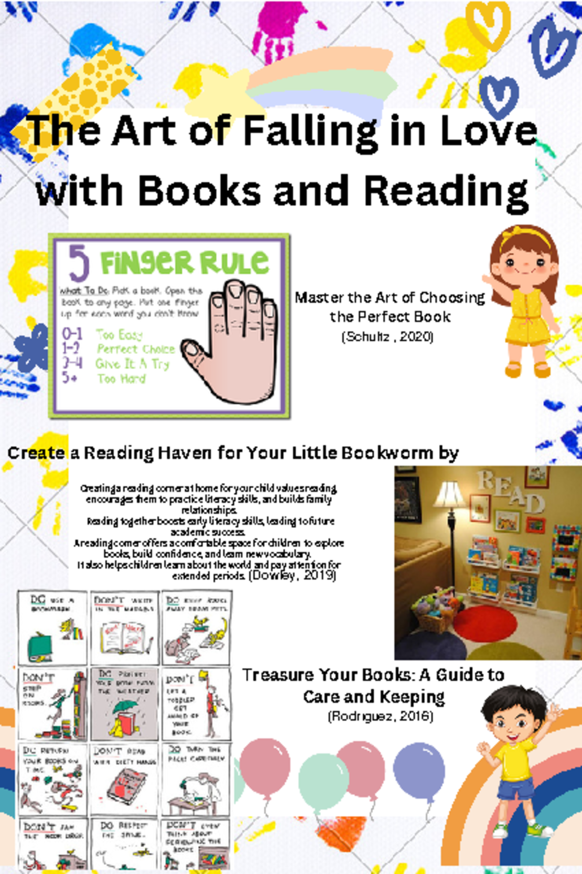 Developing a love for books and reading activity 1 - The Art of Falling ...