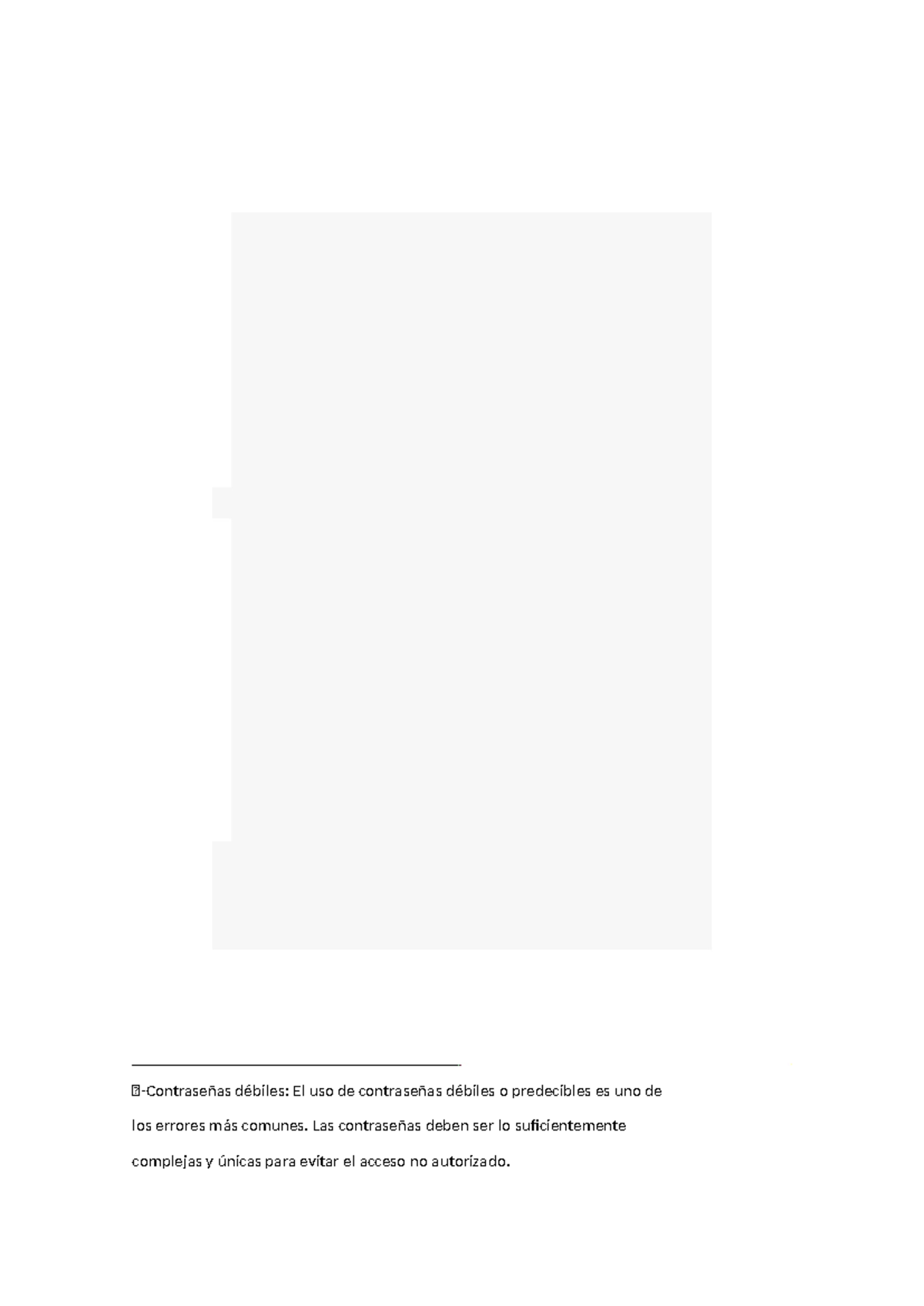 A3 Informatica 2 - -Contraseñas débiles: El uso de contraseñas débiles ...