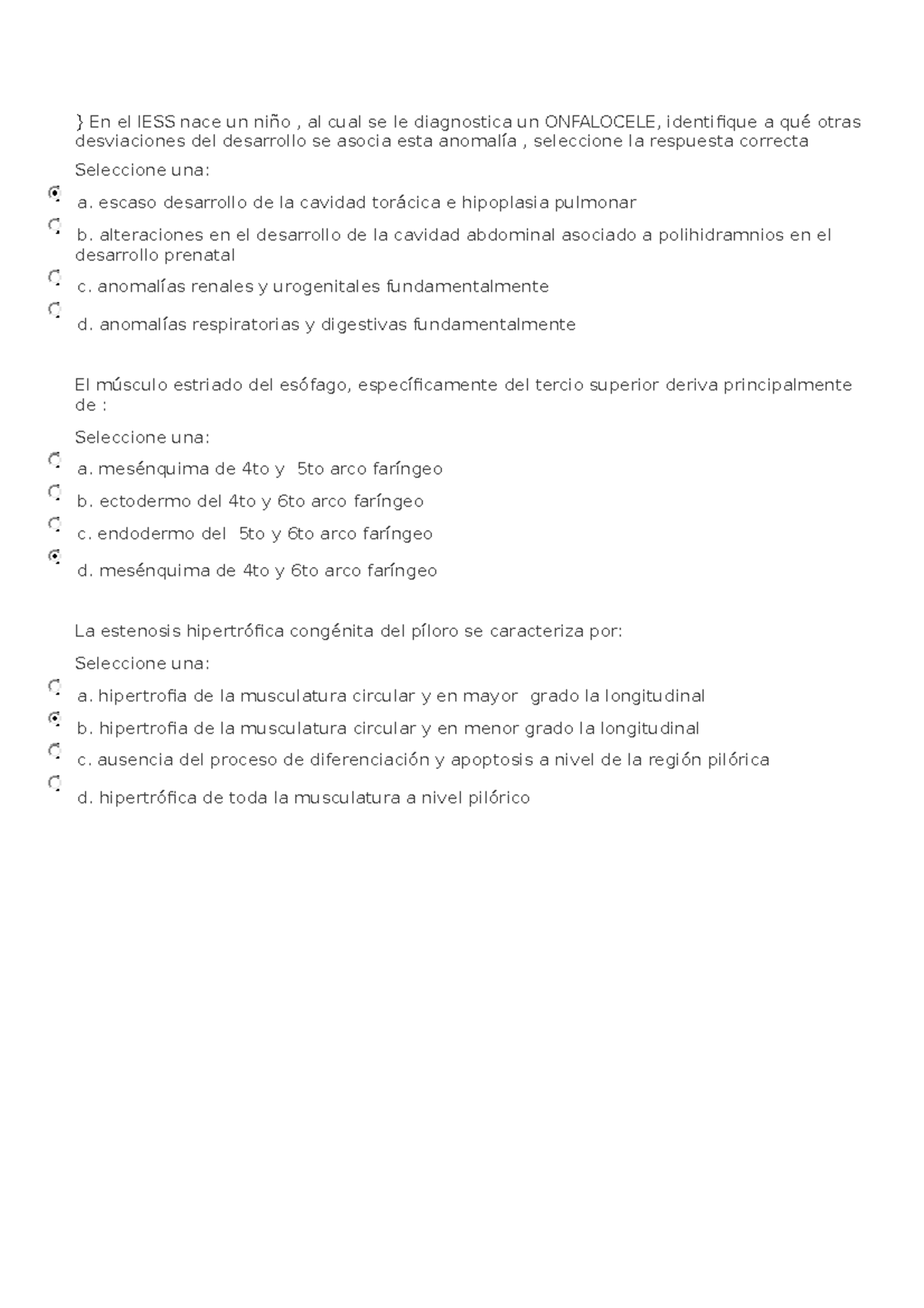 Prueba de digestivo - foros de embriologia - } En el IESS nace un niño ...