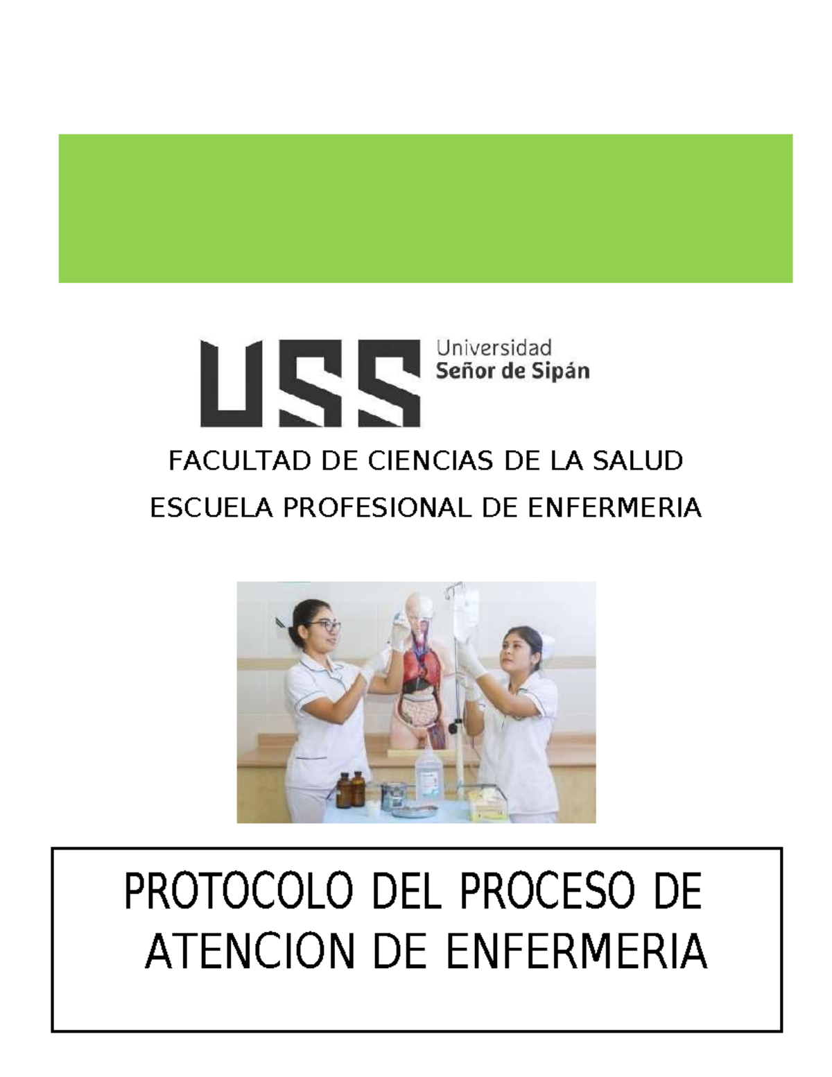 PAE DE NIÑO Y Adolescente - FACULTAD DE CIENCIAS DE LA SALUD ESCUELA ...