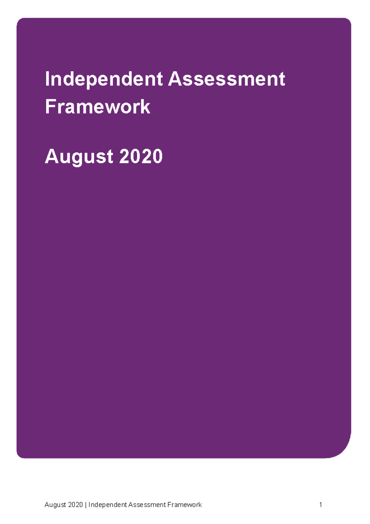 PB Independent Assessment Framework DOCX - Independent Assessment ...