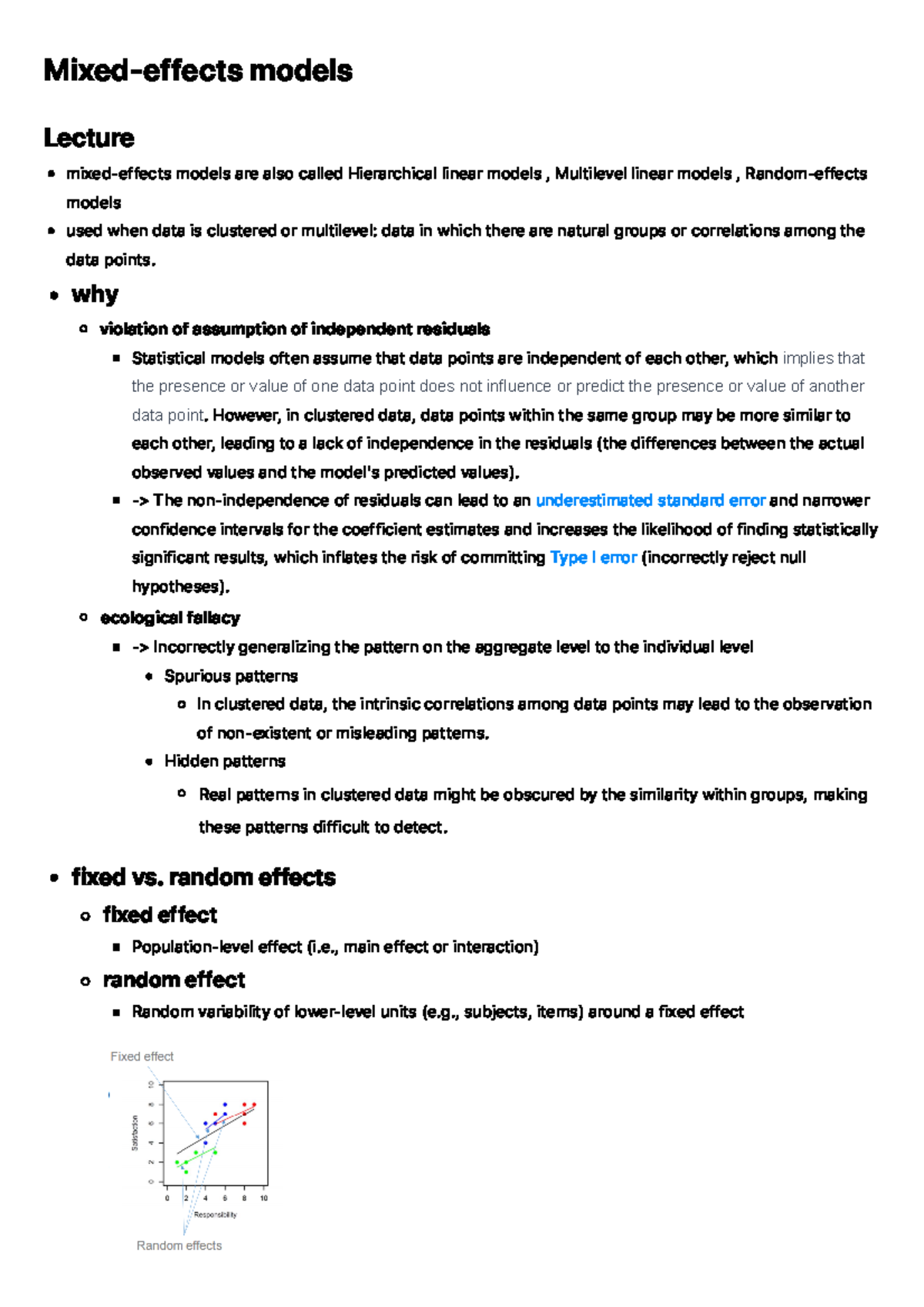 ERM note 8 Mixed-effects models - Mixed-effects models Lecture mixed ...