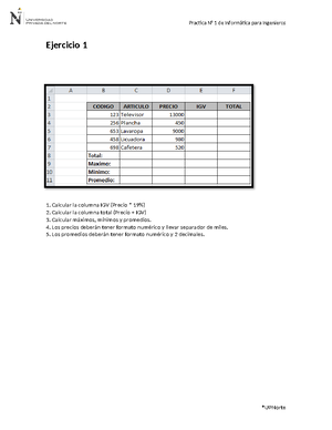 Ejercicios de tablas dinamicas - EJERCICIO Disponemos de una hoja de cálculo con las horas - Studocu