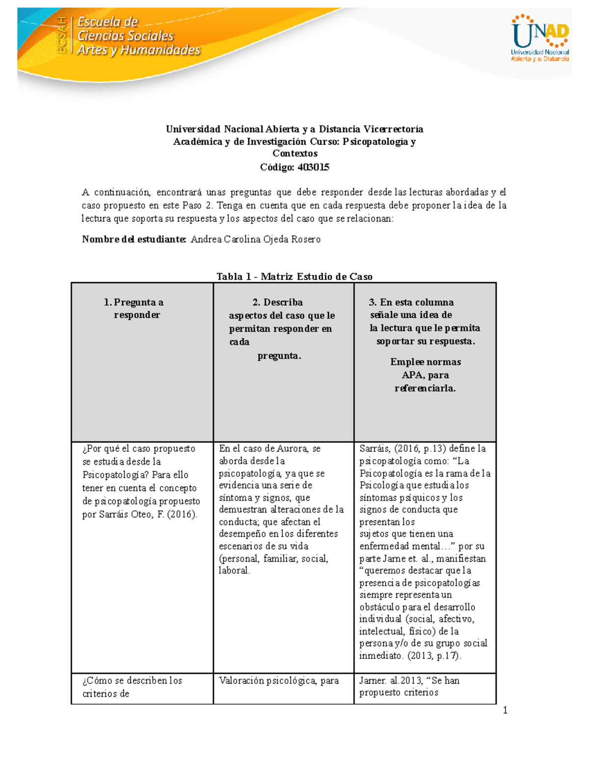 Anexo 1- Matriz Estudio de Caso- Paso 2 - Universidad Nacional Abierta y a Distancia ...