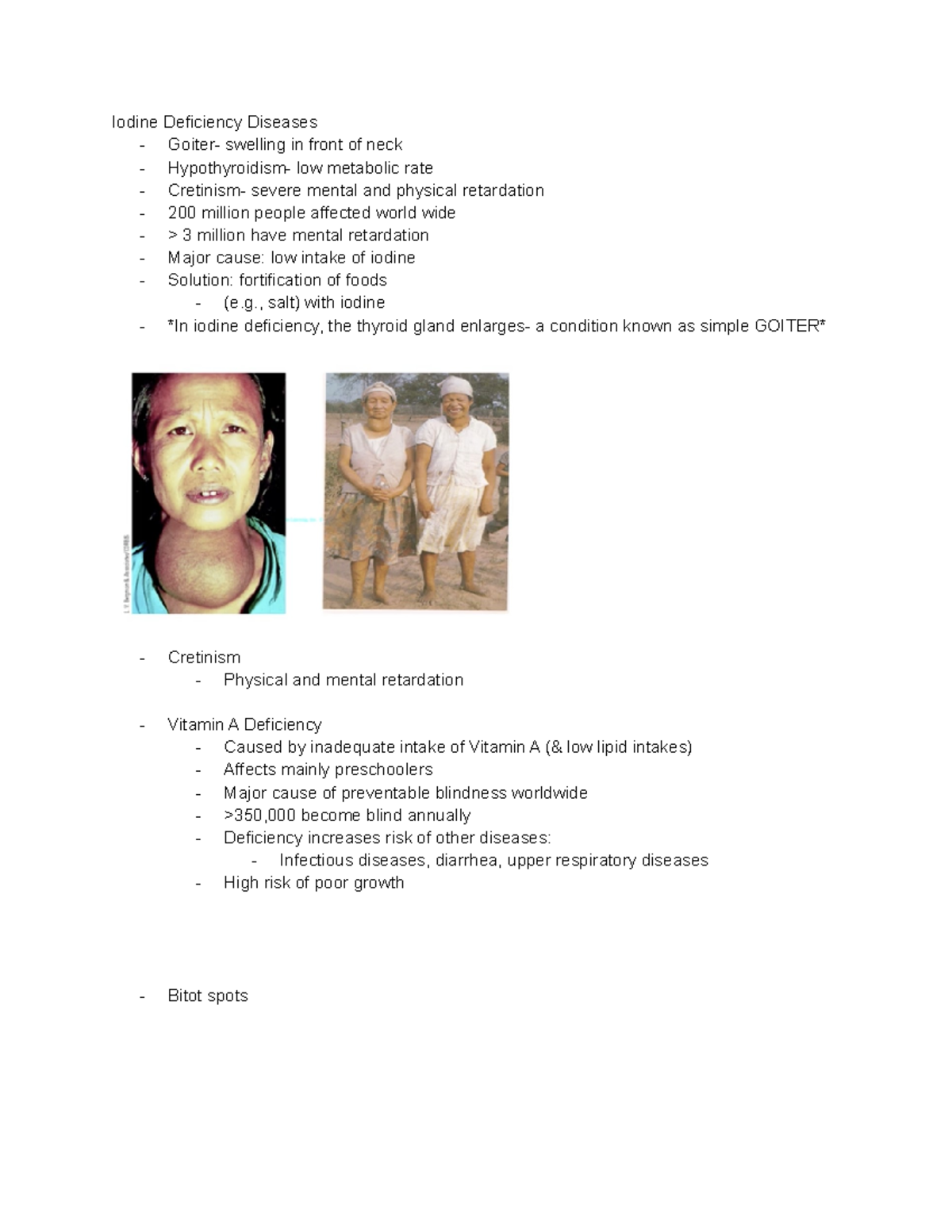 Iodine Deficiency Diseases - , salt) with iodine - In iodine deficiency ...