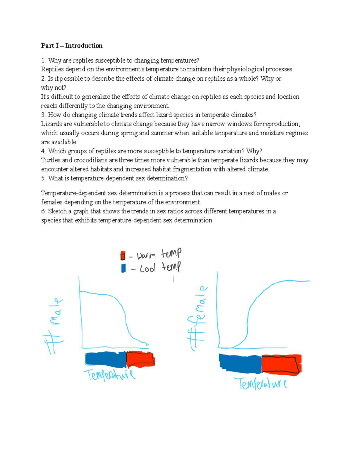 Case Study #6 - Homework - Part I – Introduction Why are reptiles ...