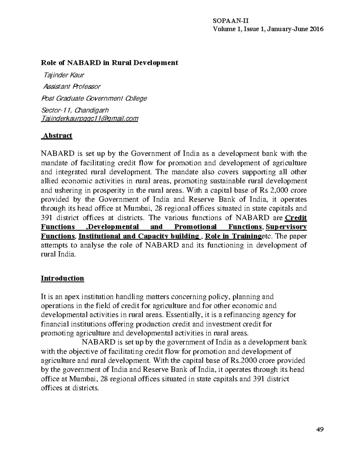7Role-of- Nabard-in-Rural-Development - Role of NABARD in Rural ...