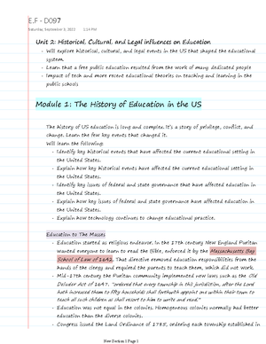 Observation Table - KEM2: Historical & Cultural Influences on Best ...