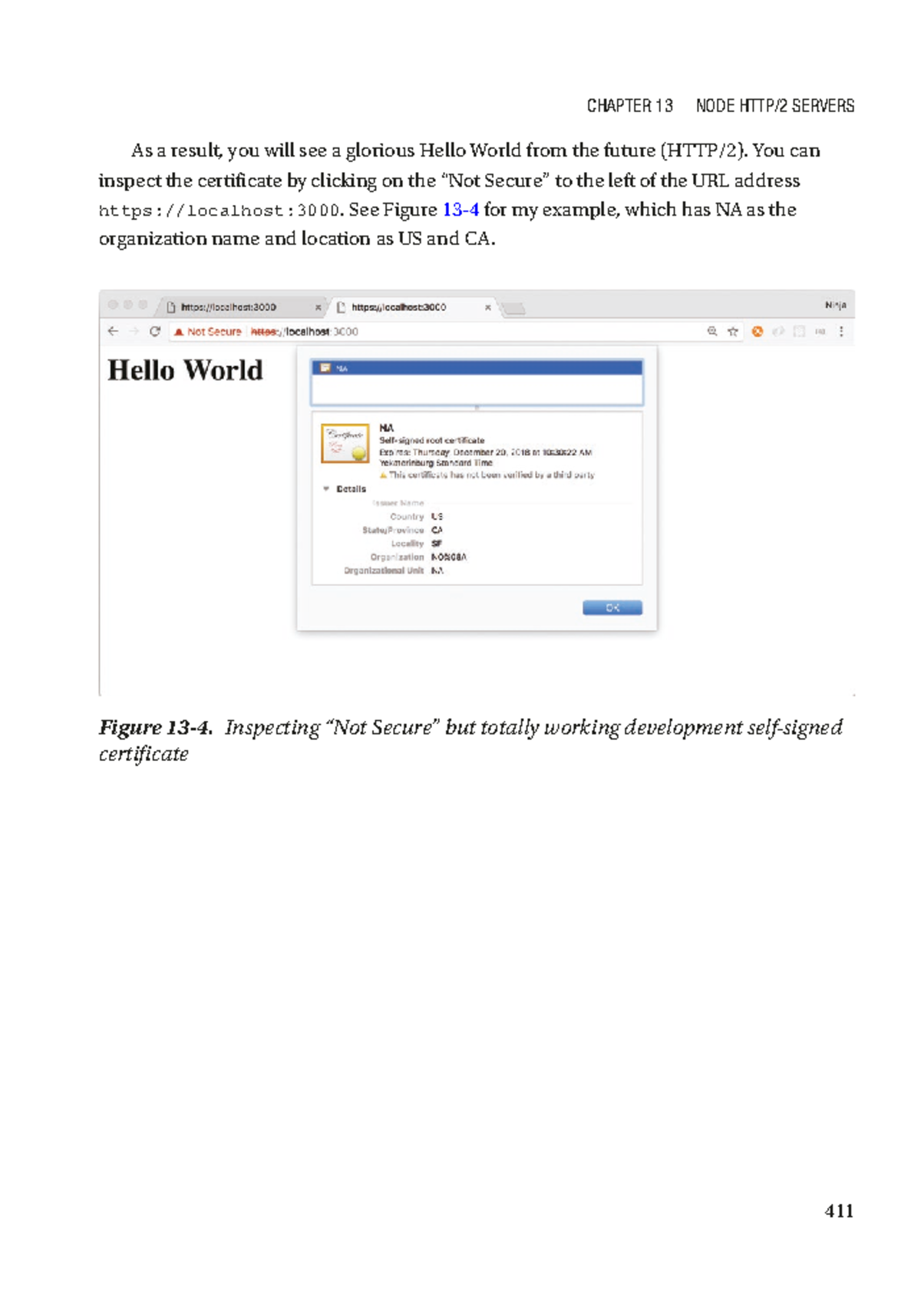 Practical Node Js 86 As A Result You Will See A Glorious Hello World From The Future 2