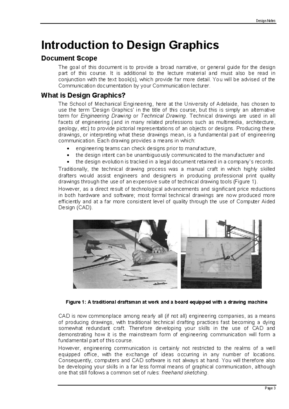 Design Graphics Notes - Design Notes Introduction to Design Graphics ...