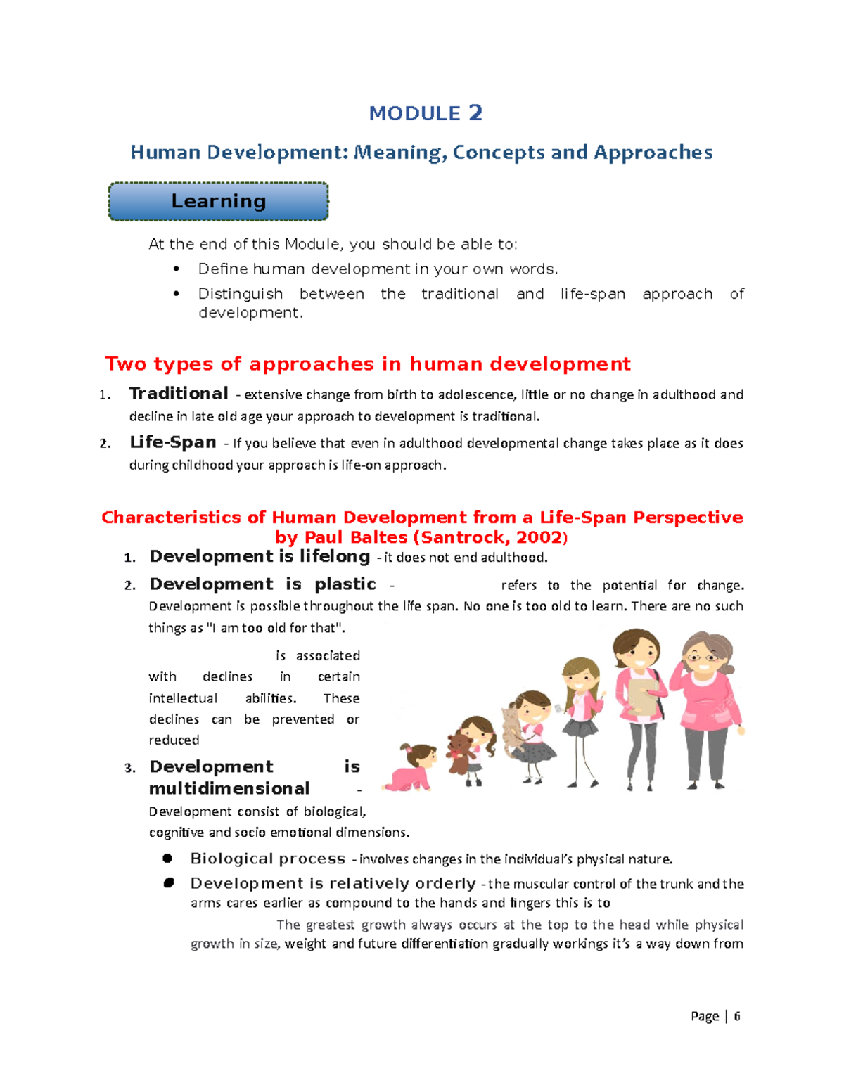 ED 81 M2 - Human Development: Meaning, Concepts and Approaches - MODULE ...