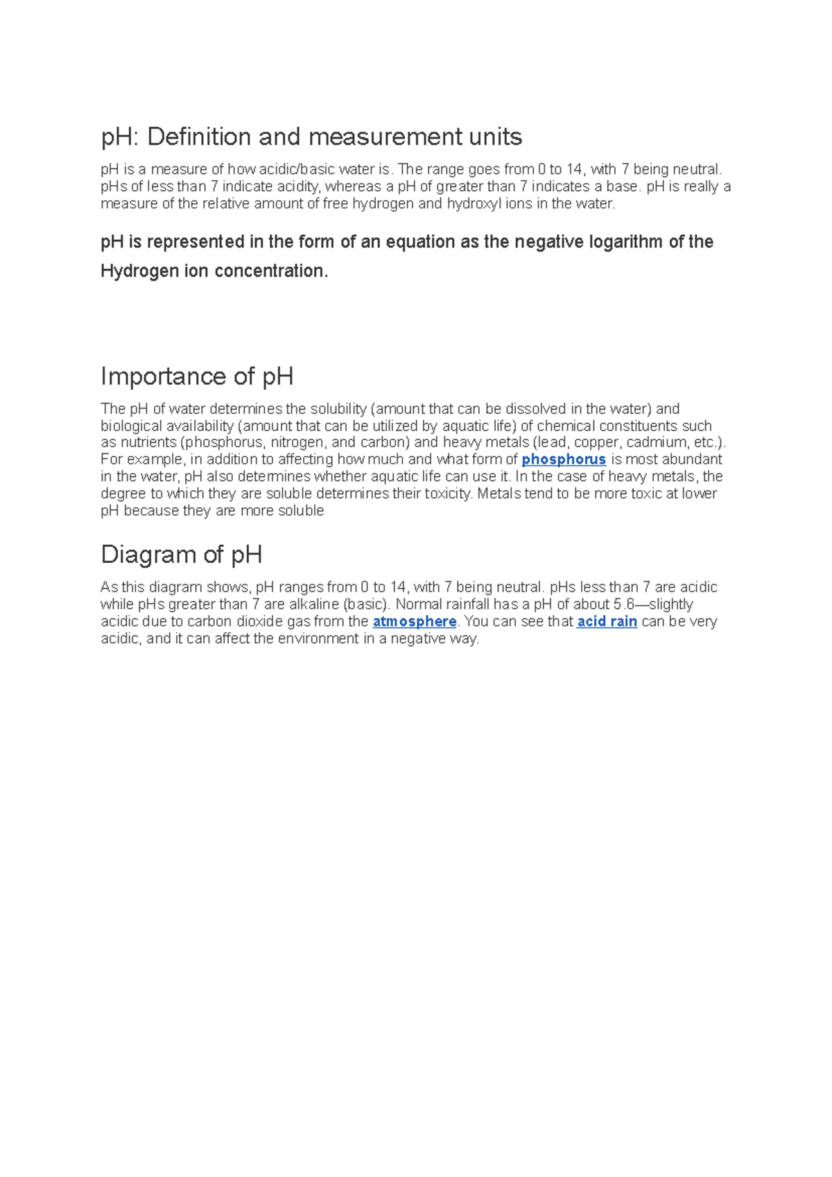 P H and buffers 2 - This is general chemistry course for al science ...
