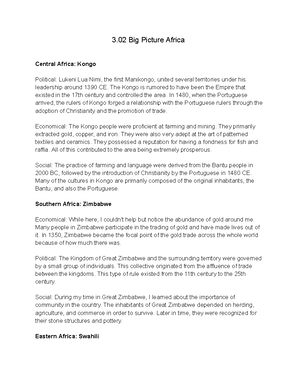 2.10 Module Project - History - 2 Module Project Question 1: How did ...