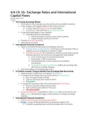 Econ 204 in class notes - ECON 204 PRINCIPLES OF MACROECONOMICS Chapter ...