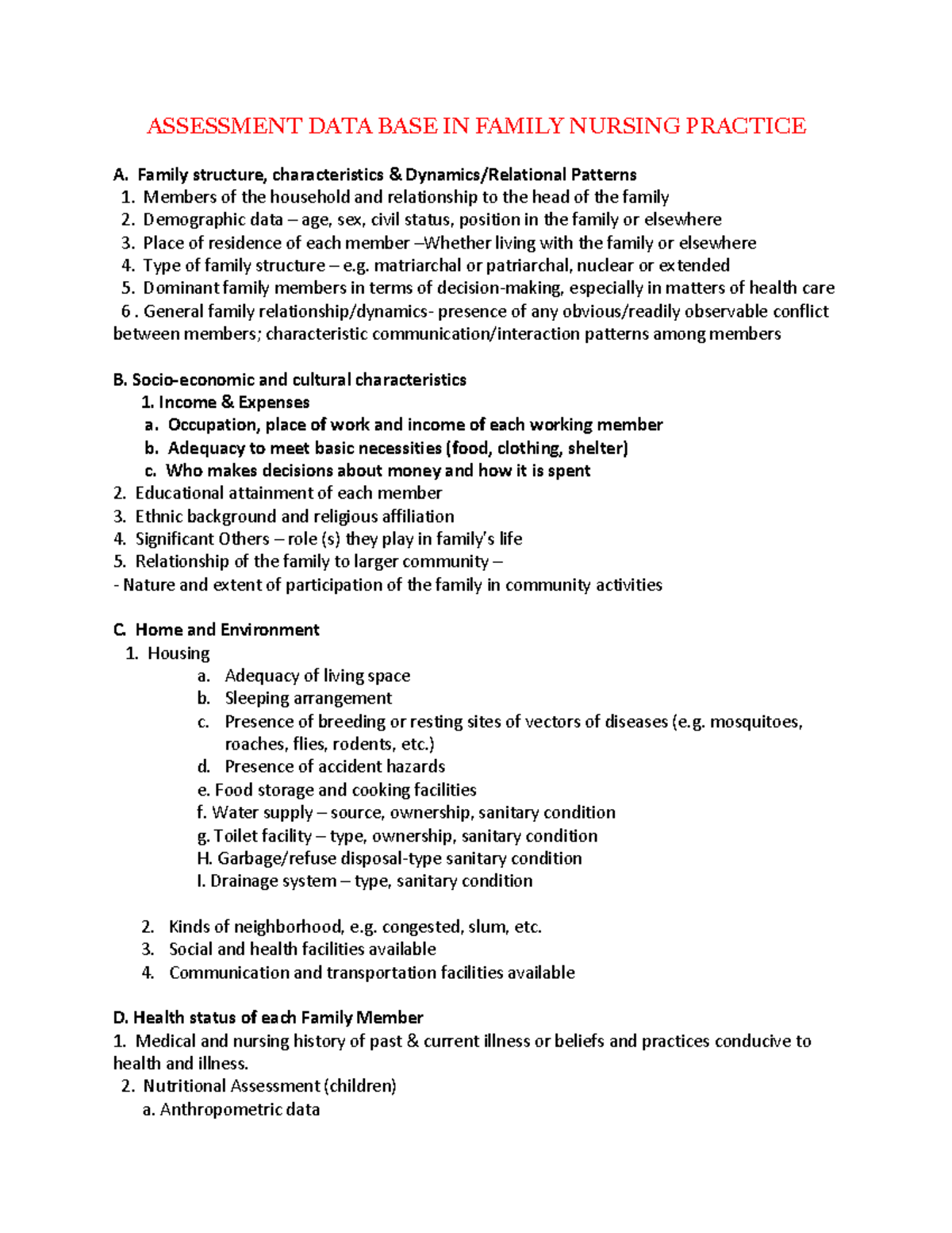 Initial data base copy - scscasc - ASSESSMENT DATA BASE IN FAMILY ...