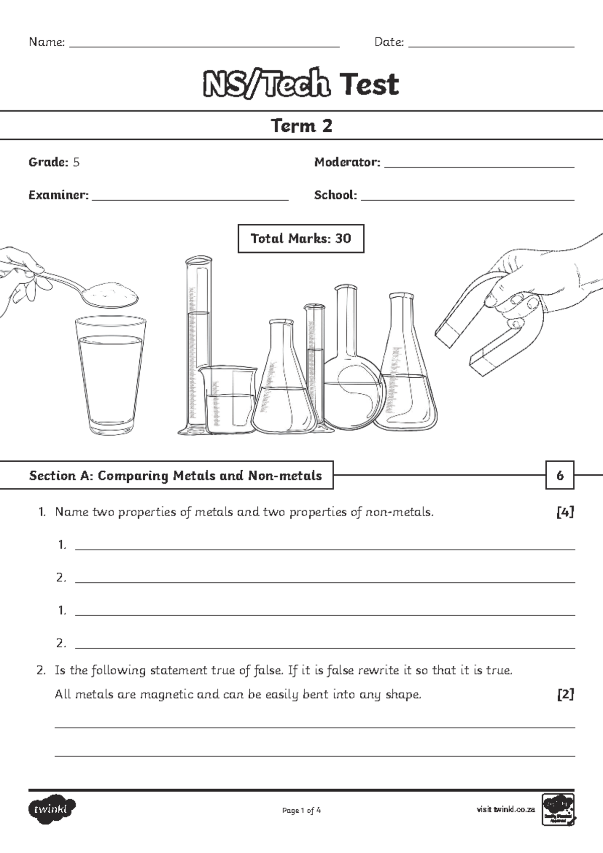 Za-nst-1680074709-grade-5-ns-tech-test-term-2 ver 2 - Name: Date: NS ...