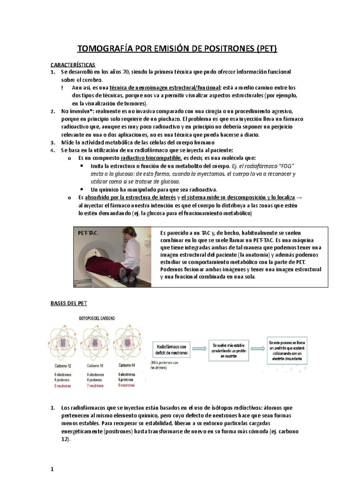 TomografíA POR EmisióN DE Positrones - TOMOGRAFÍA POR EMISIÓN DE POSITRONES (PET ...