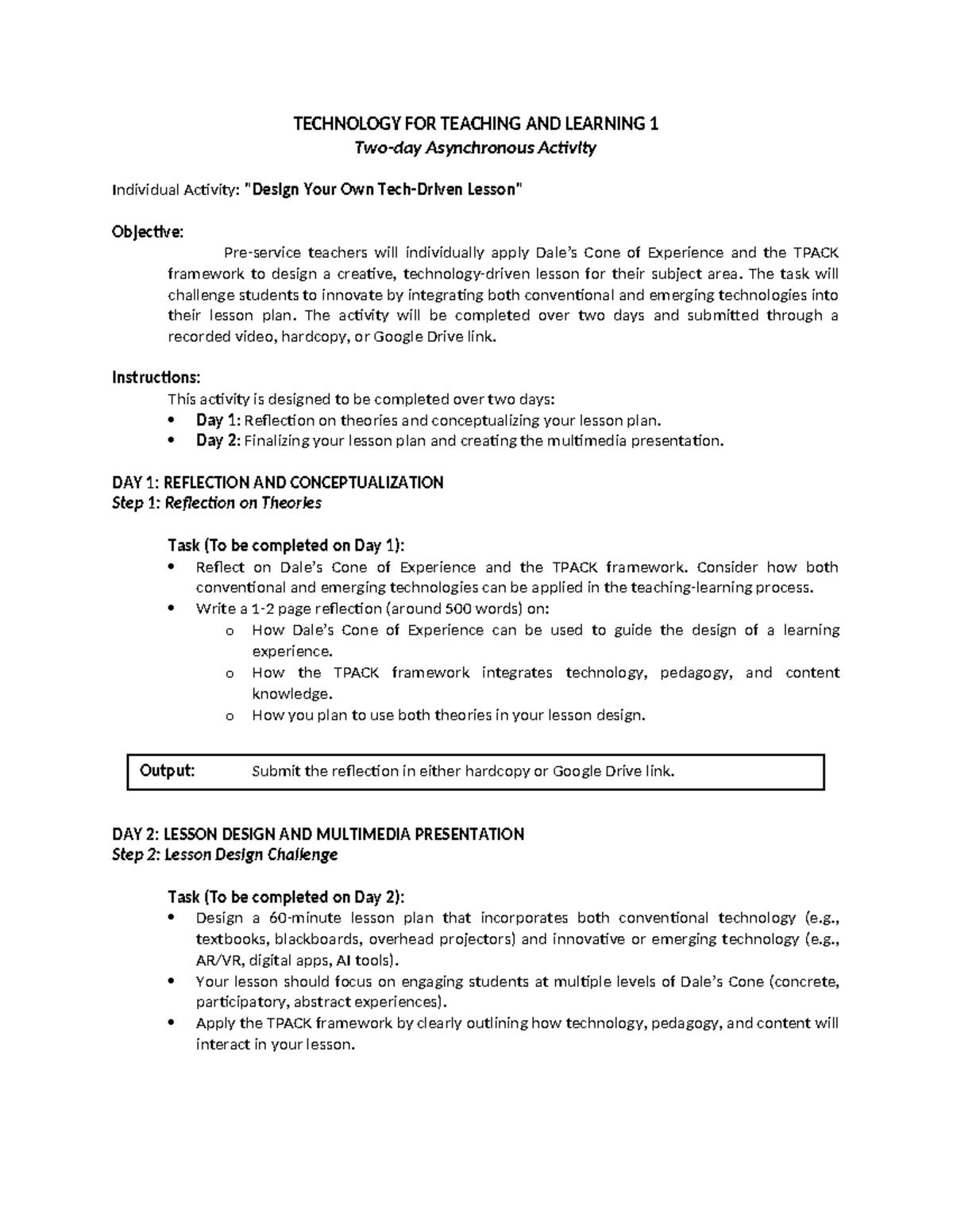TTL1 Asynchronous Activity Theories and Principles in the Use and Design of Technology Driven ...
