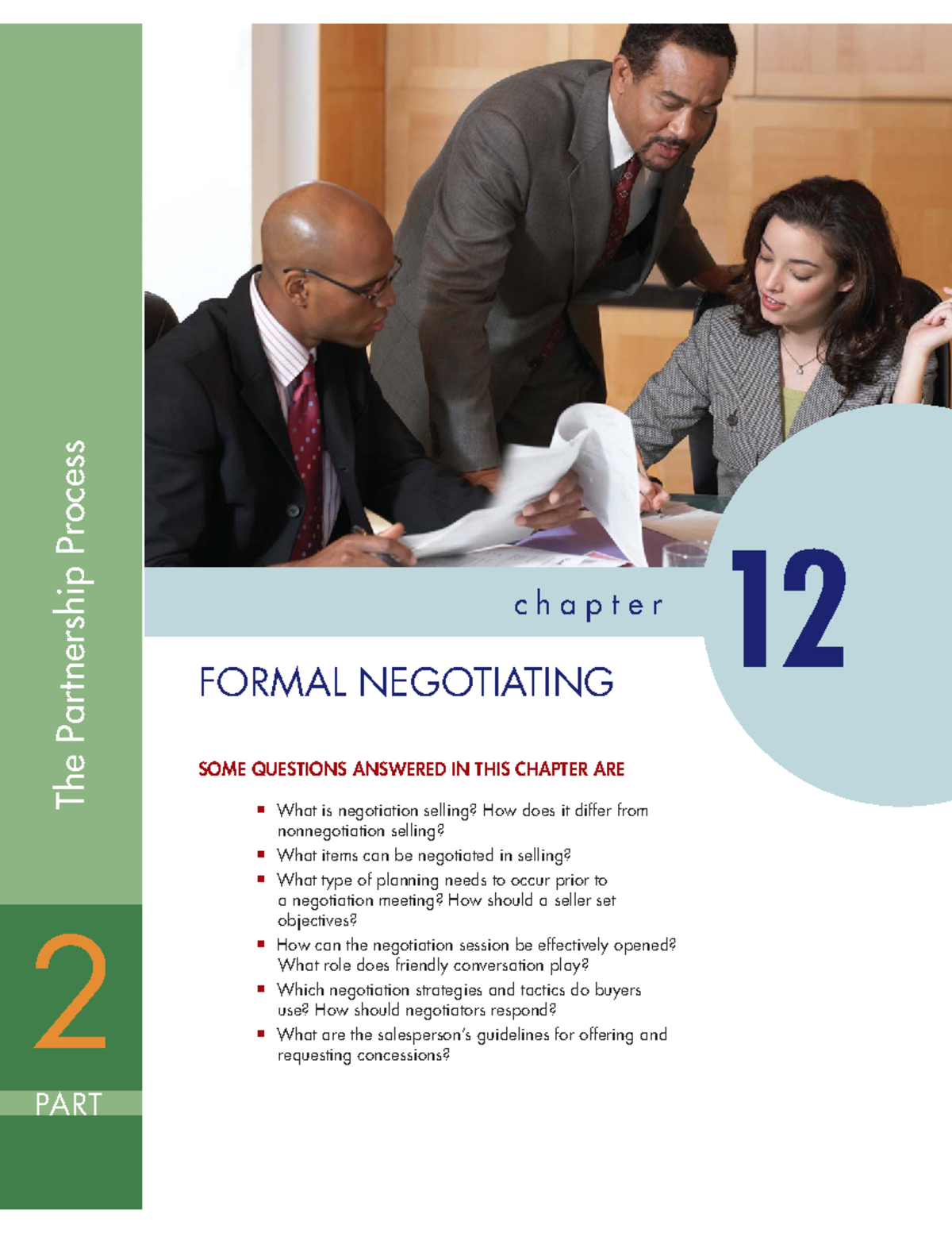 Reading Material - Selling Skills - Module 5 - Formal Negotiating - 2 ...