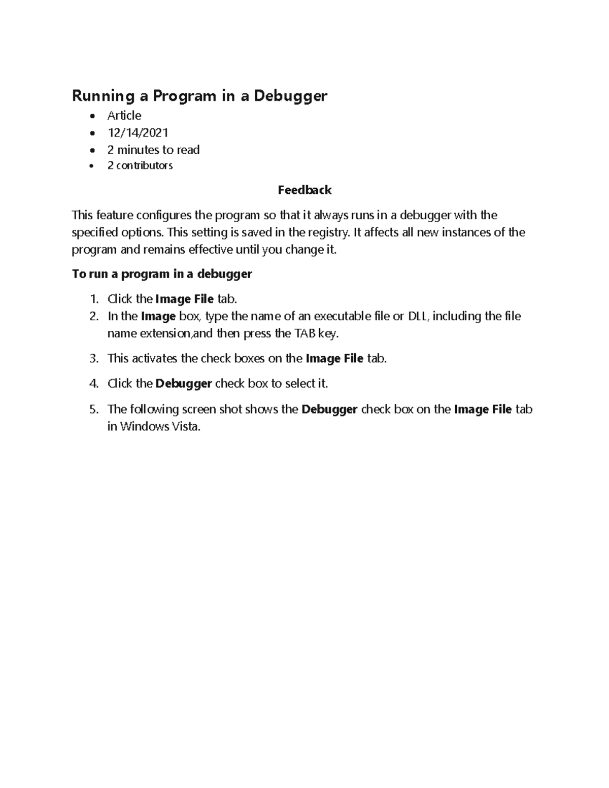 Document 33 - 2023-03-31T210351 - Running a Program in a Debugger ...