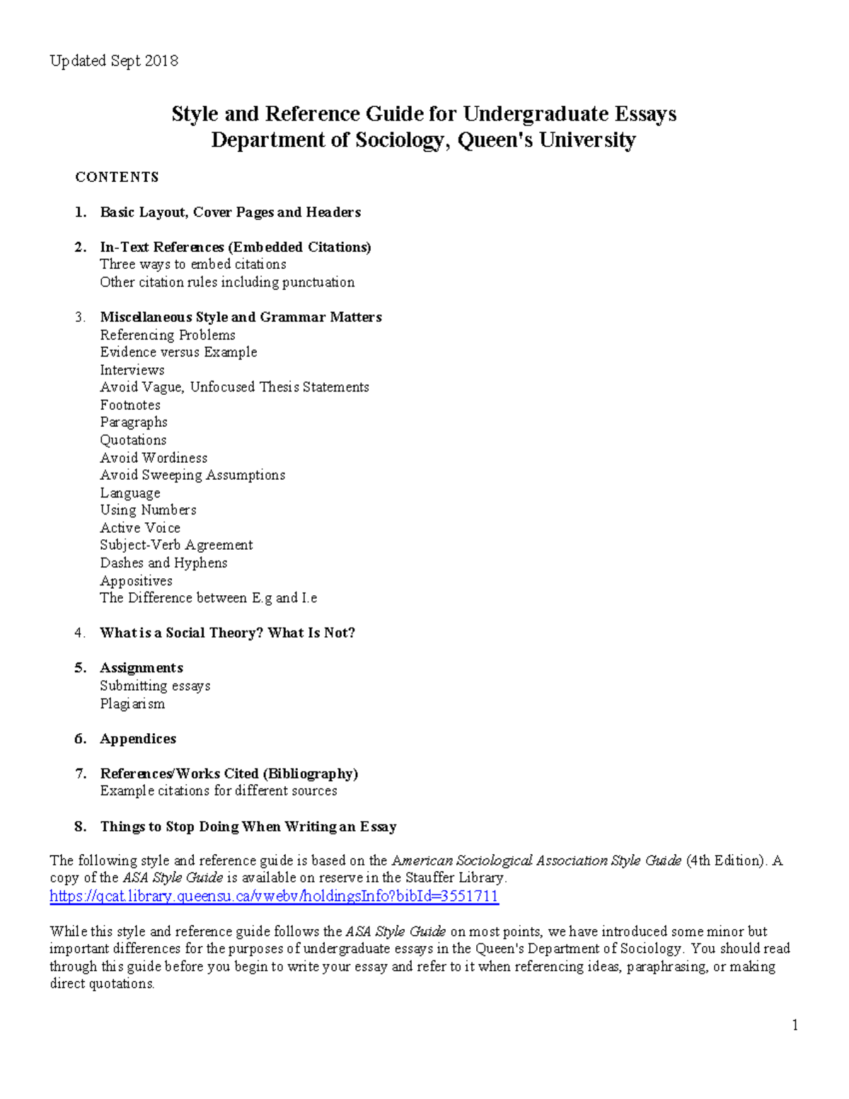 Style Guide ASA 2018 updates - Style and Reference Guide for ...