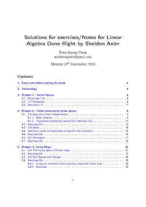 TL101 - MAT2611 2023 Assignment 2 - MAT2611/101/0/202 3 Tutorial letter 101/0/202 3 Linear ...