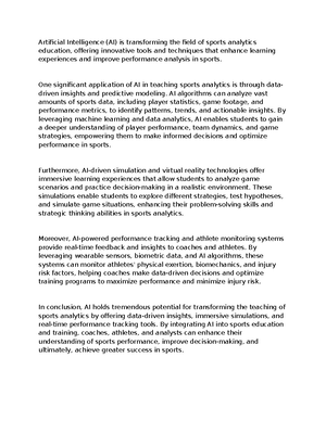 Artificial Intellige 120 - Artificial Intelligence (AI) is ...