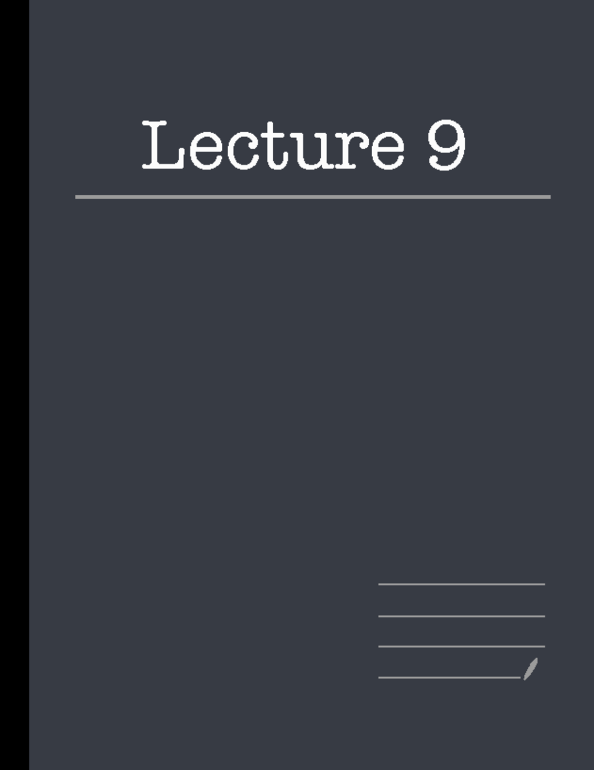 Lecture 9 - Gene Regulation Part 2 - Lecture Transcription Regulation ...