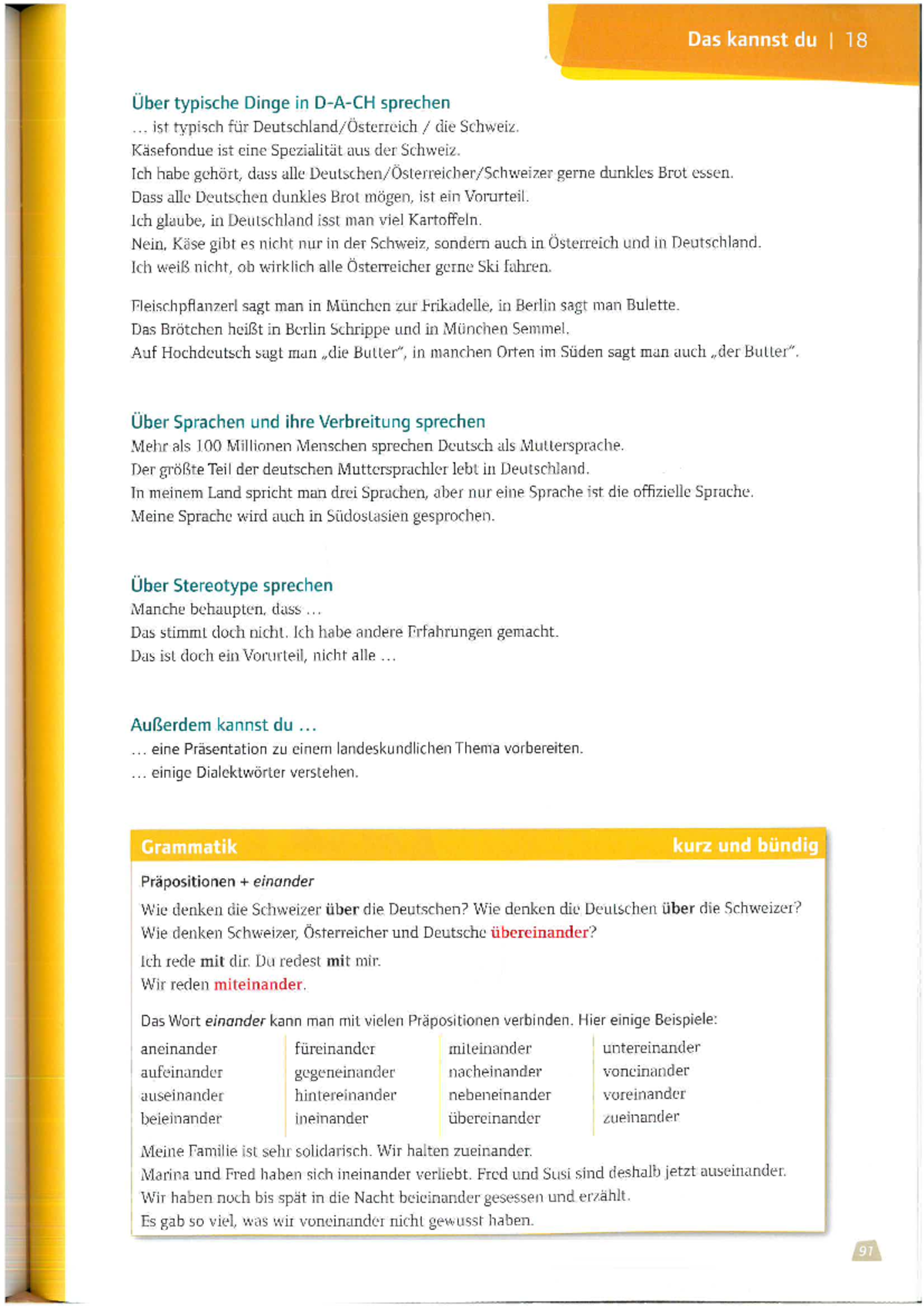 Prima plus B1. Deutsch für Jugendliche. Arbeitsbuch-91 - Français - Studocu