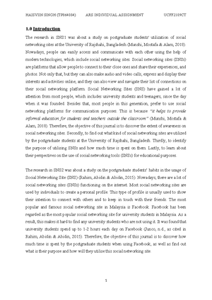 DMR1 - ARS MINI Research - WEEK 7-8 - ARS – MINI RESEARCH (GROUP ...