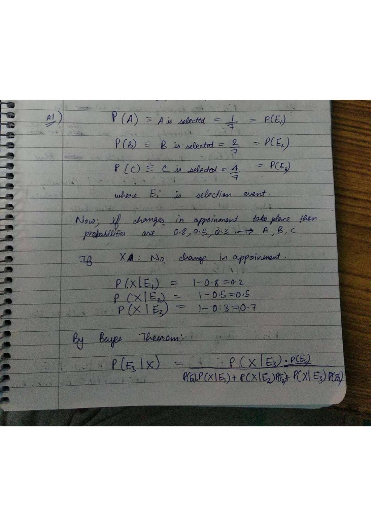 Bayes. pdf - B.tech - Studocu