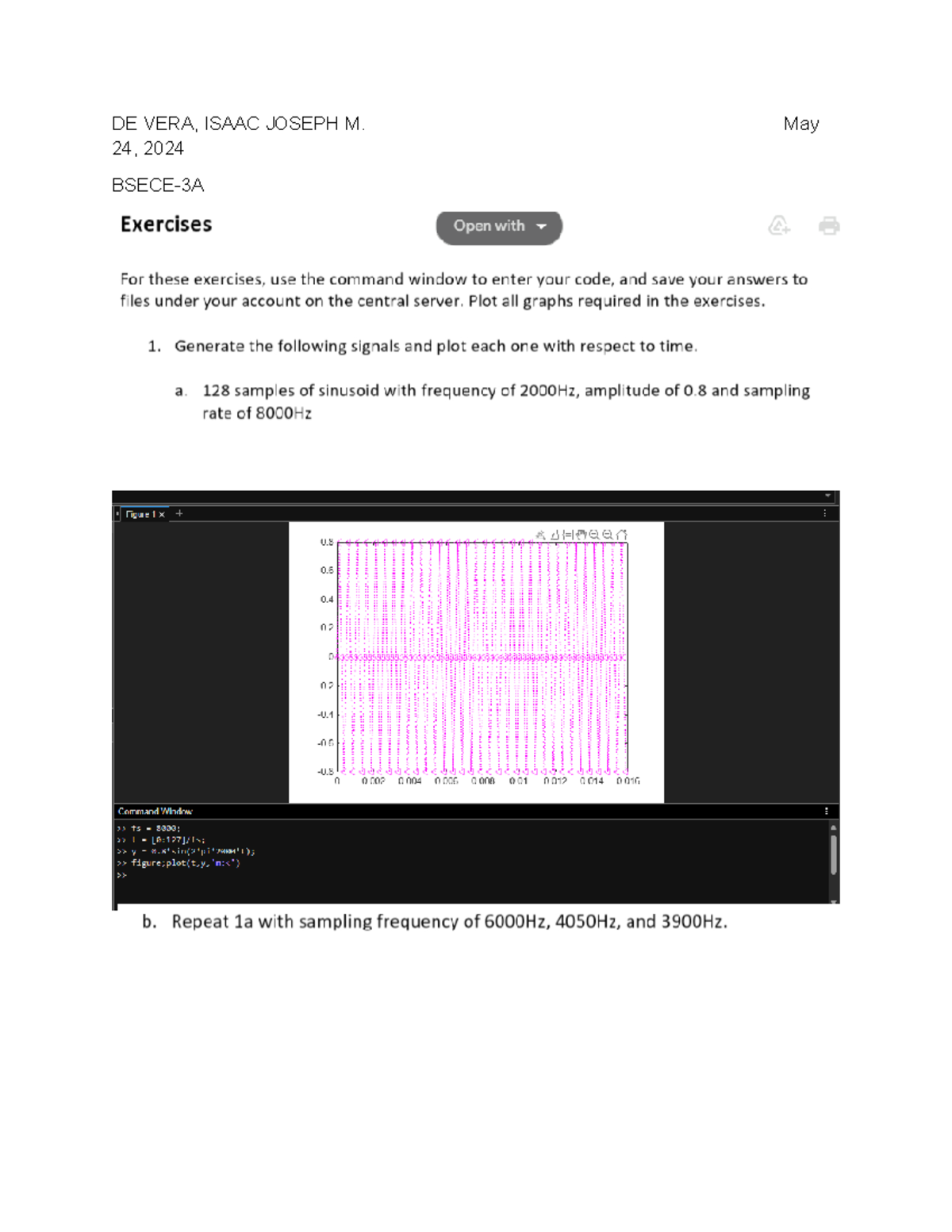 Devera ACT( Signals) - jh;ij - Education - DE VERA, ISAAC JOSEPH M. May ...