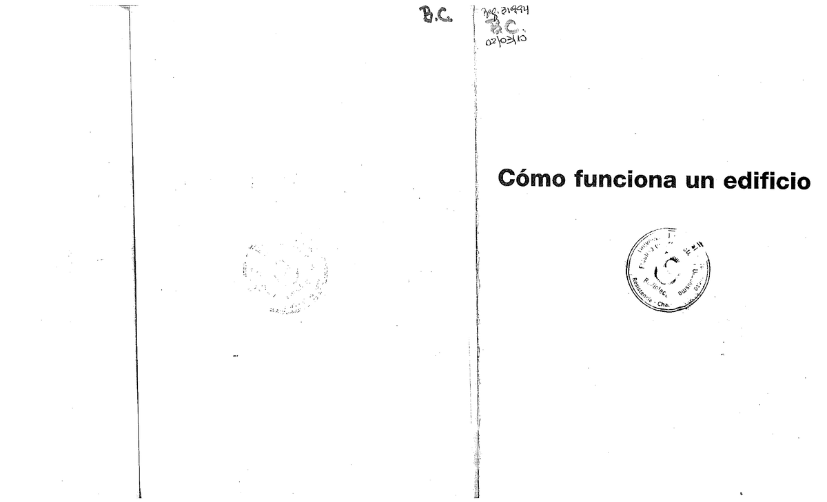 Como funciona un edificio - Arquitectura I Arquitectura Ii - Studocu