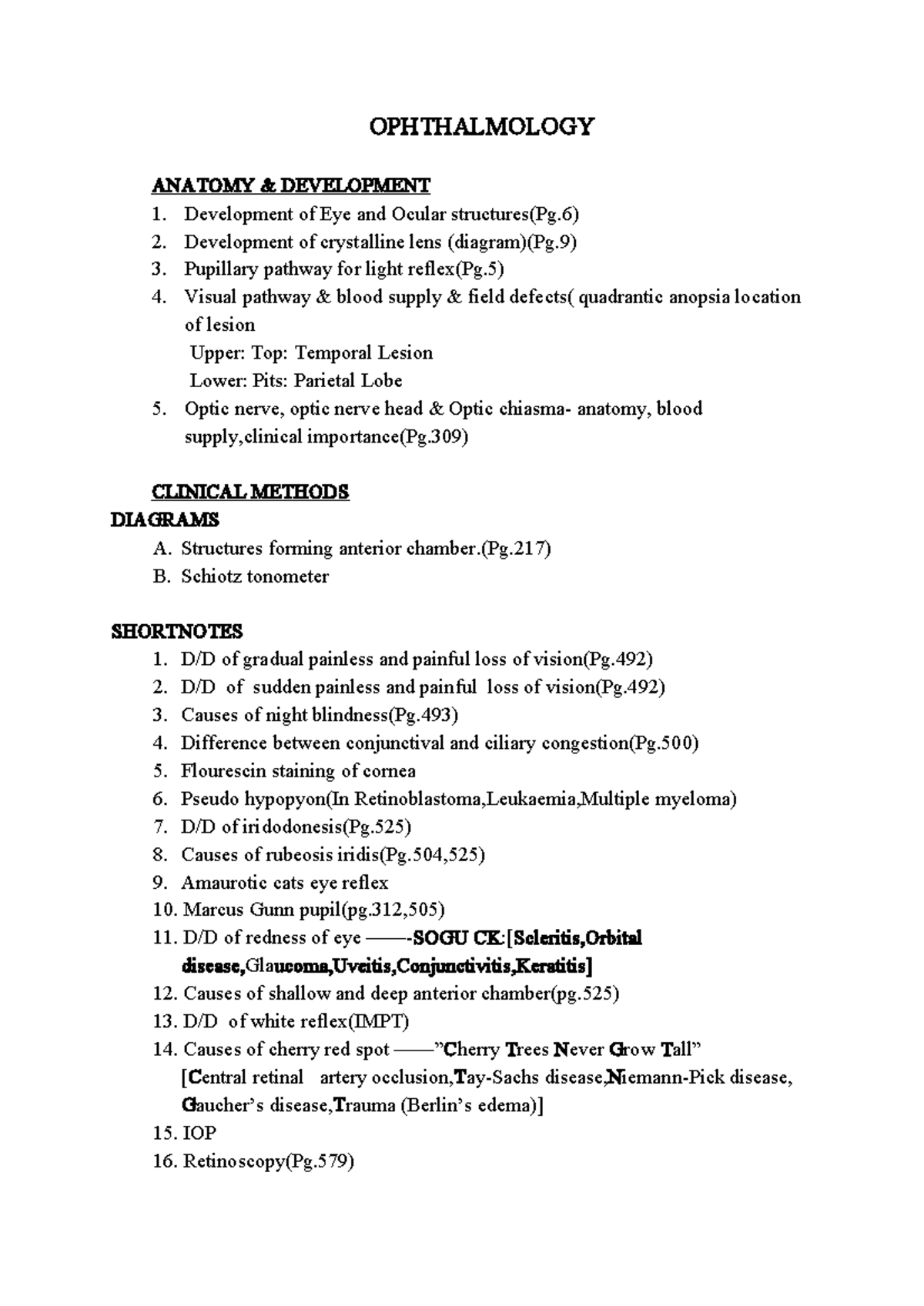 Opthal Luminaire Theory-1 - OPHTHALMOLOGY ANATOMY & DEVELOPMENT ...