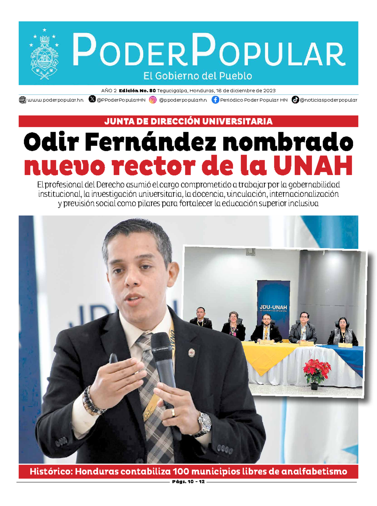 Poder Popular 80 Edición - Actualidad poderpopular @PPoderPopularHN ...