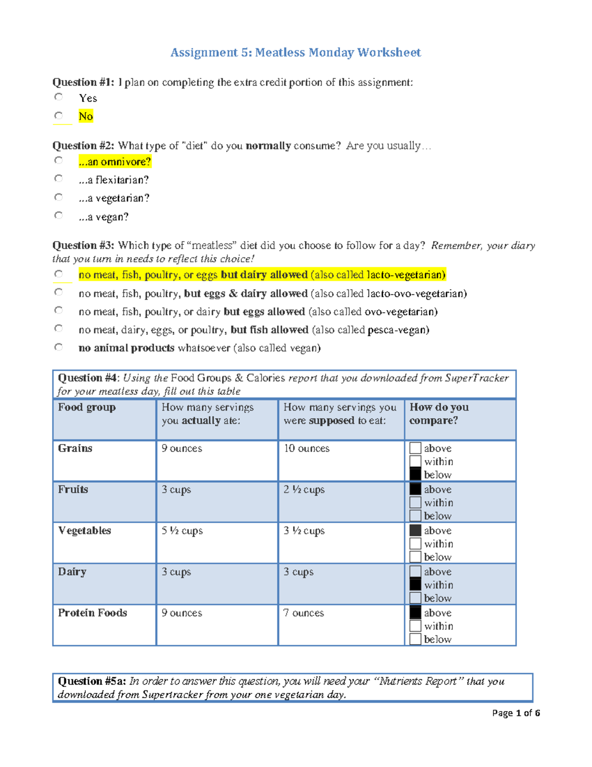 Assignment 5 worksheet - Warning: TT: undefined function: 32 Question ...