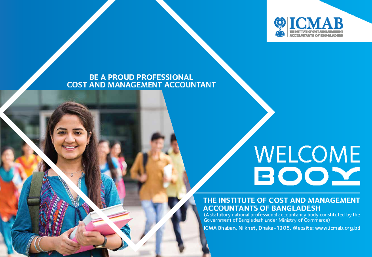 Icmab Student Brochure-2021 - BE A PROUD PROFESSIONAL COST AND ...