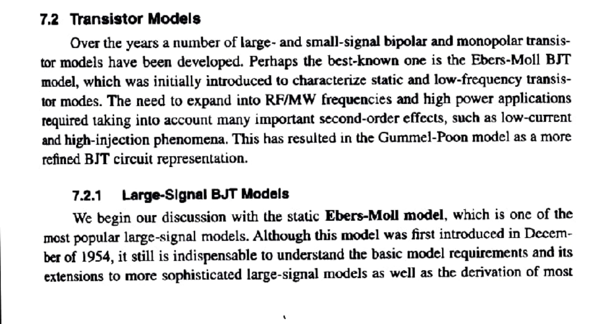 Different types of transistor model - 7 Transistor Models Over the ...