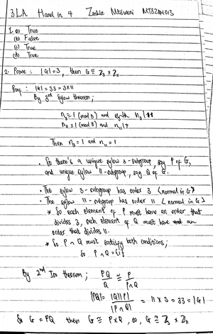 Complex analysis tut1 - tut 1 - 3 Complex Analysis 2024 Tutorial 1 A/Prof Elena Berdysheva Mita ...